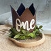 Wild One Birthday Crown | Boys Birthday Crown| Woodland Birthday Crown ...