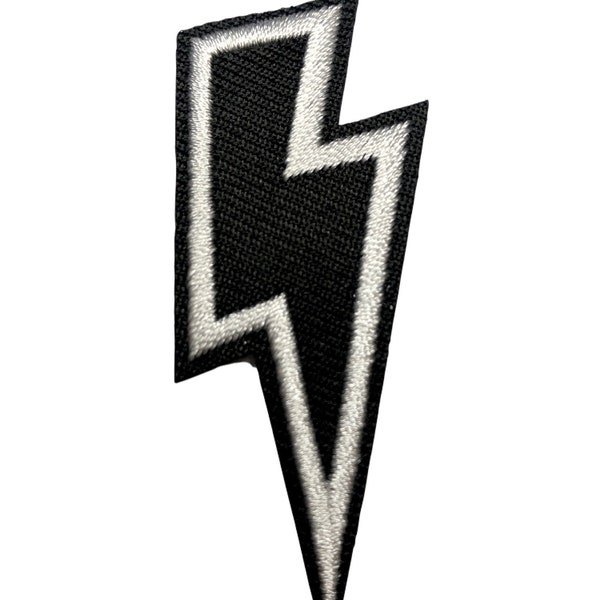 Lightning Bolt Patch - Etsy