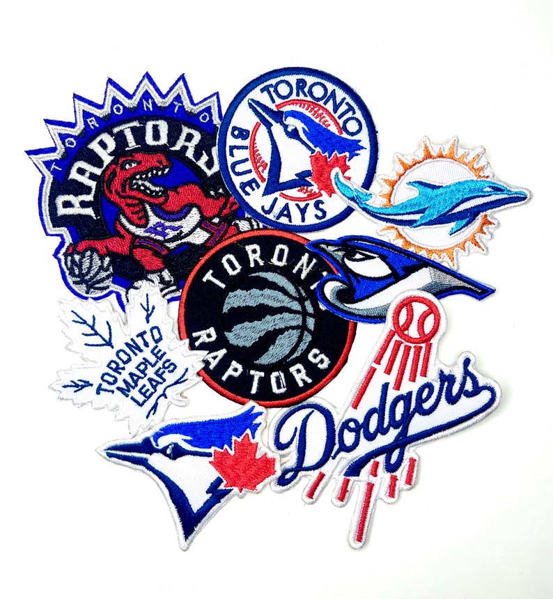 Professional Sports Teams Iron on Sewing Embroidered Patches - Etsy Canada