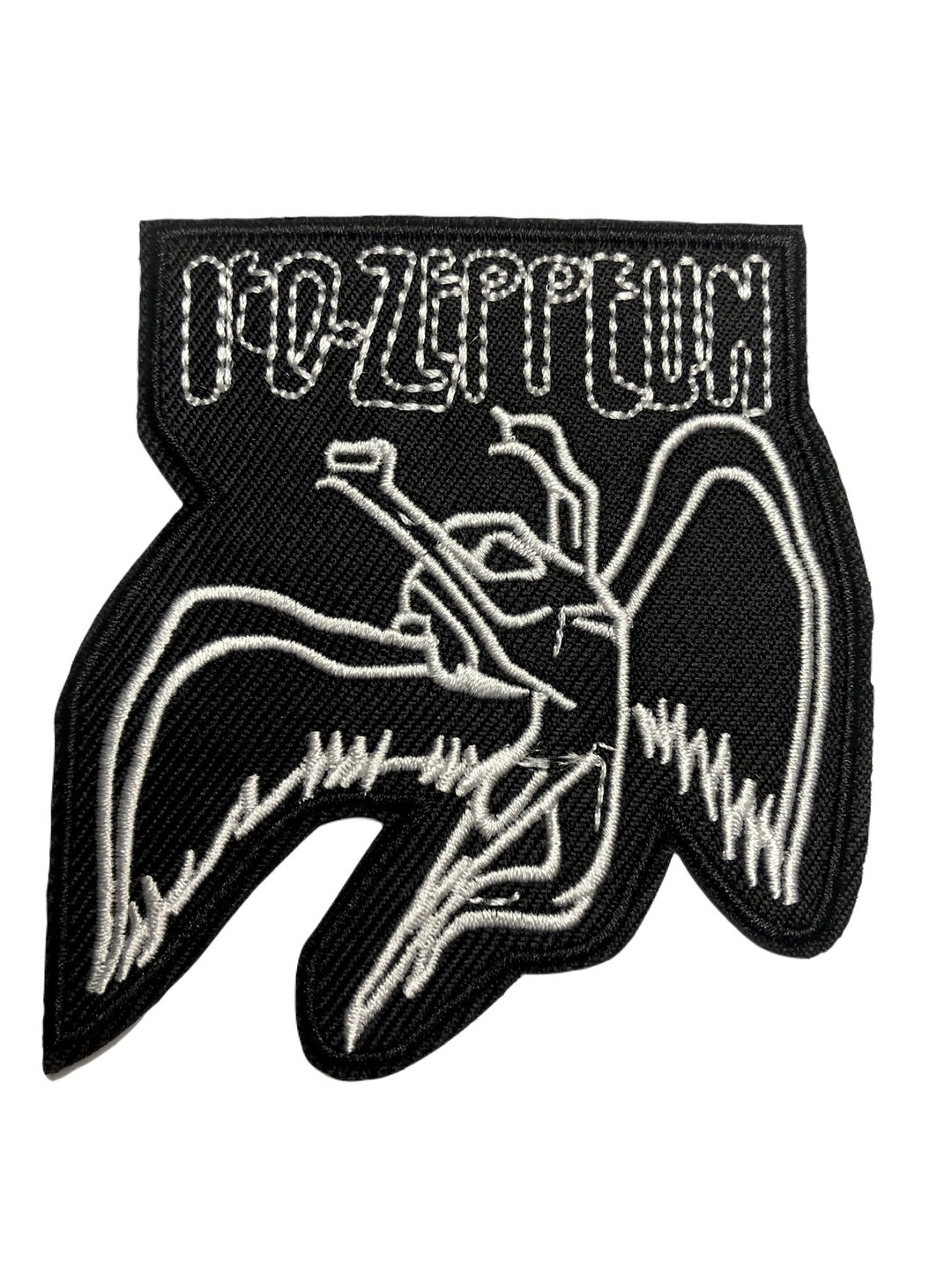 Led Zeppelin Music Iron on Sewing Patch, Classic Rock Patch, Band Patch ...