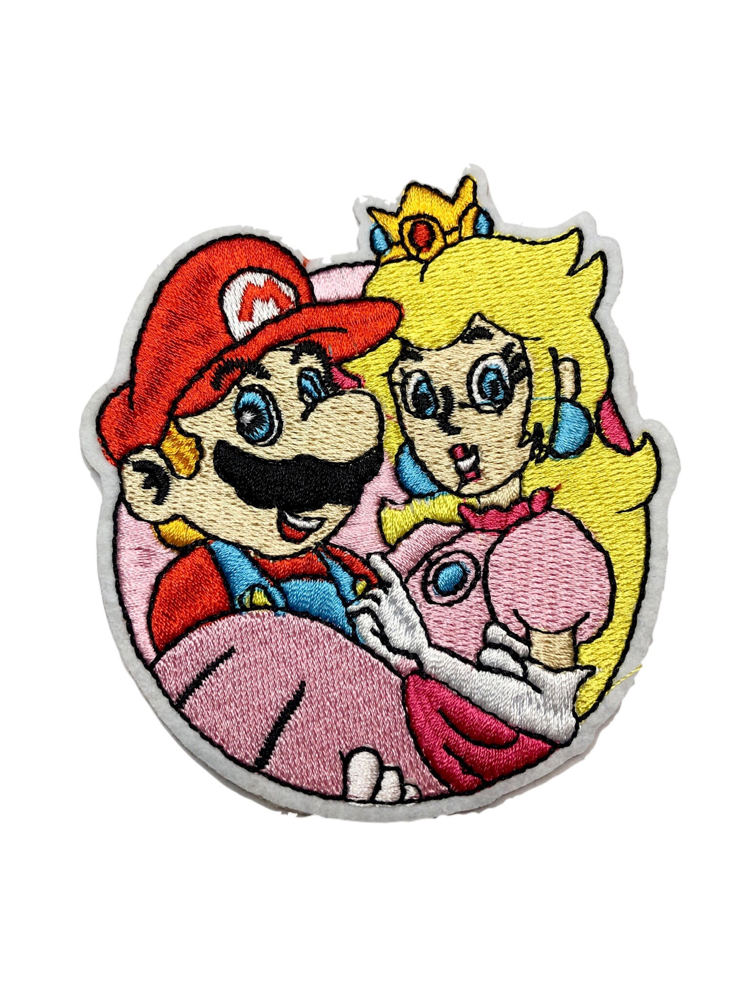 Mario Super Mario Brothers, Yoshi, Luigi, Princess Peach, Nintendo Iron ...