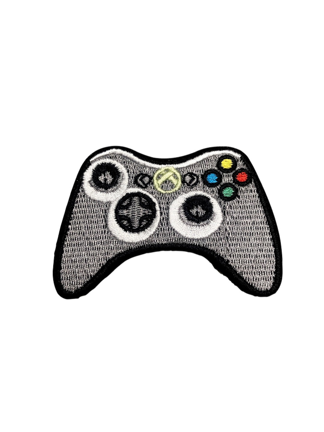 Xbox X Box Gaming Controller Video Game Iron on Sewing Patch, Gamer ...