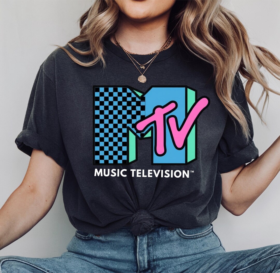 MTV Nostalgia Shirt, Mtv Music Television Vintage Tshirt, Retro Mtv Tee ...