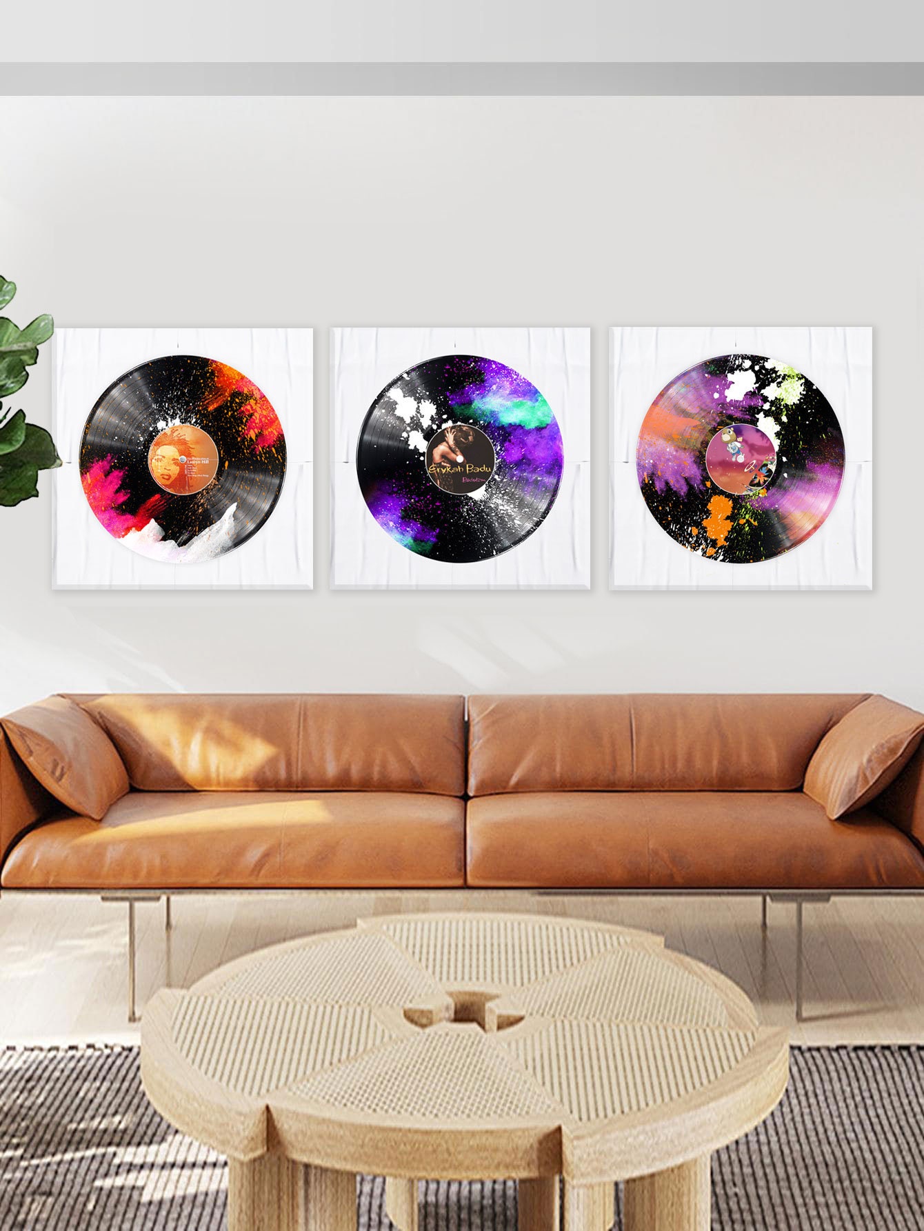 Erykah Badu Record Paint Design, Digital Printable Wall Art, Instant ...