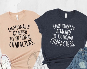 Fictional Characters Shirt - Etsy