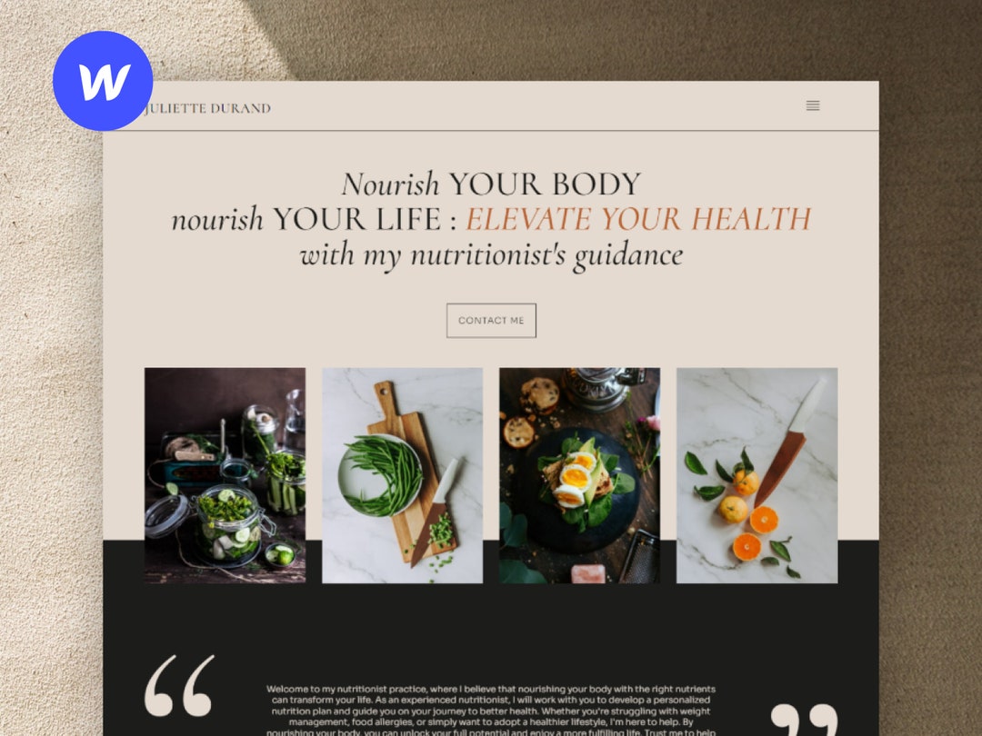 Luxury Blog Template, Elegant Website Design, Premium Theme, Aesthetic ...