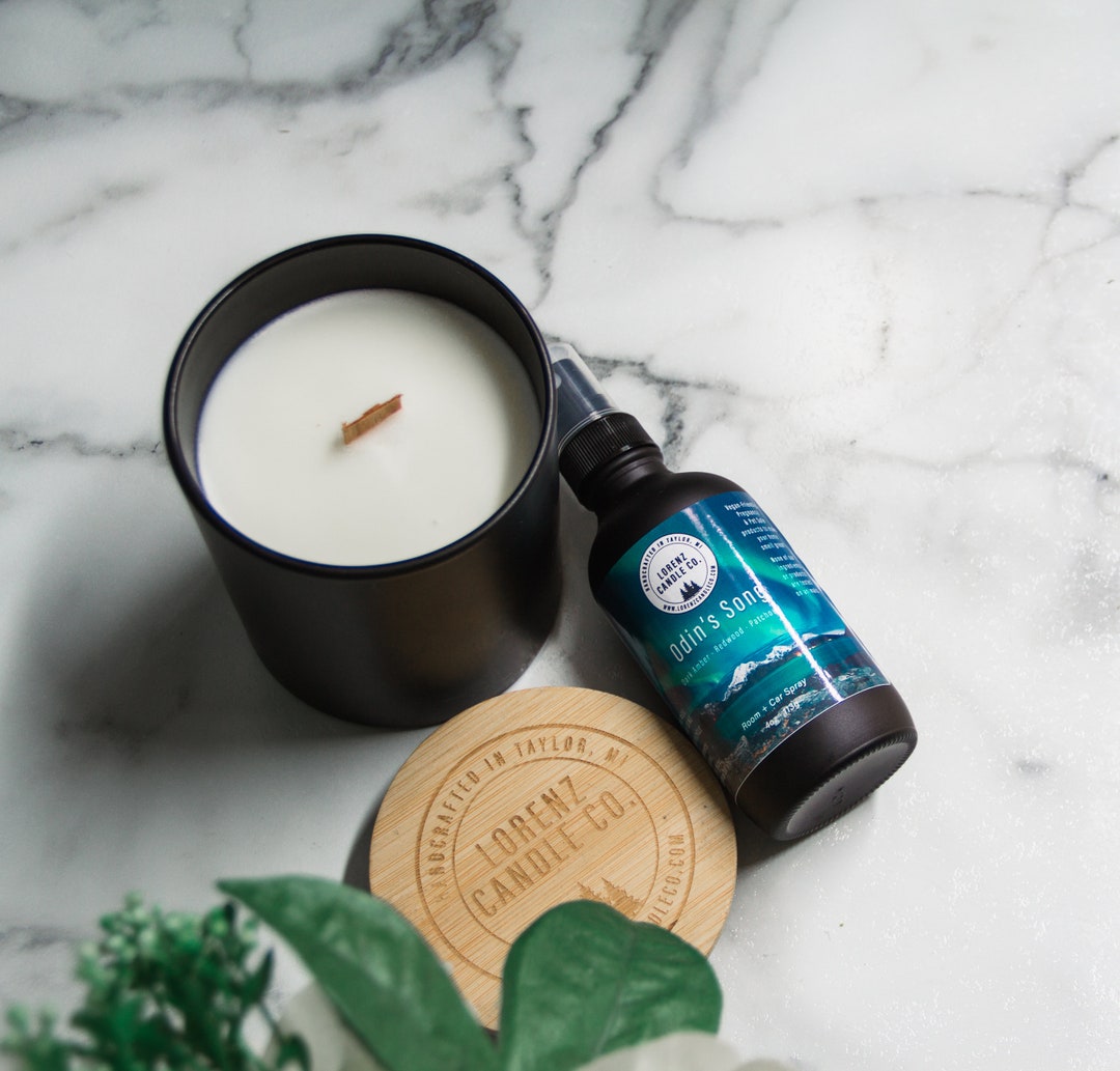 Odin's Song Room Spray 4oz (redwood, Patchouli Cedar & Amber) Vegan ...