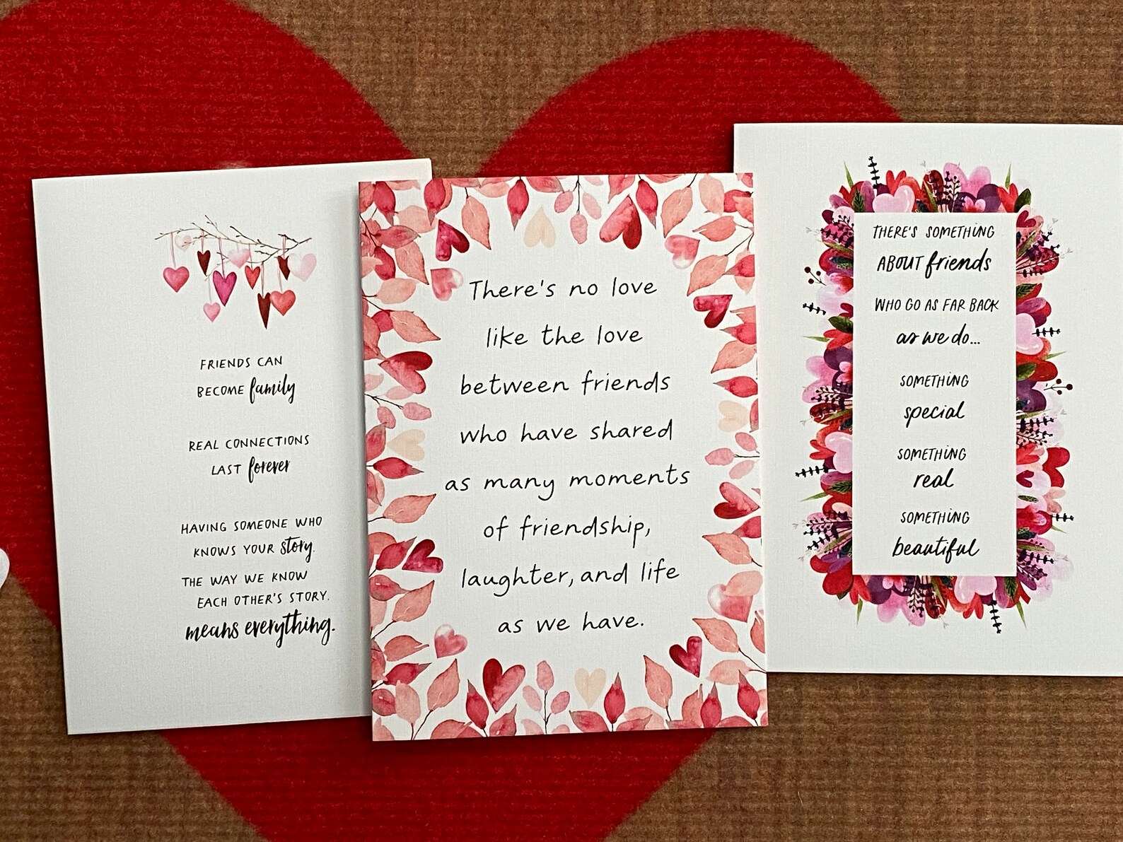 Best Friend Valentines Day Card for Friend Lifelong Friends - Etsy