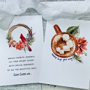 Cardinal Memories Live on Holiday Card - Etsy