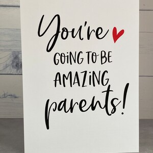Parents to Be Card, Pregnancy Congrats Card - Etsy