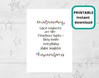 Card for Neighbor | Etsy