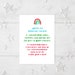 Printable Christmas Card for Teacher Teacher Thank You Gift - Etsy
