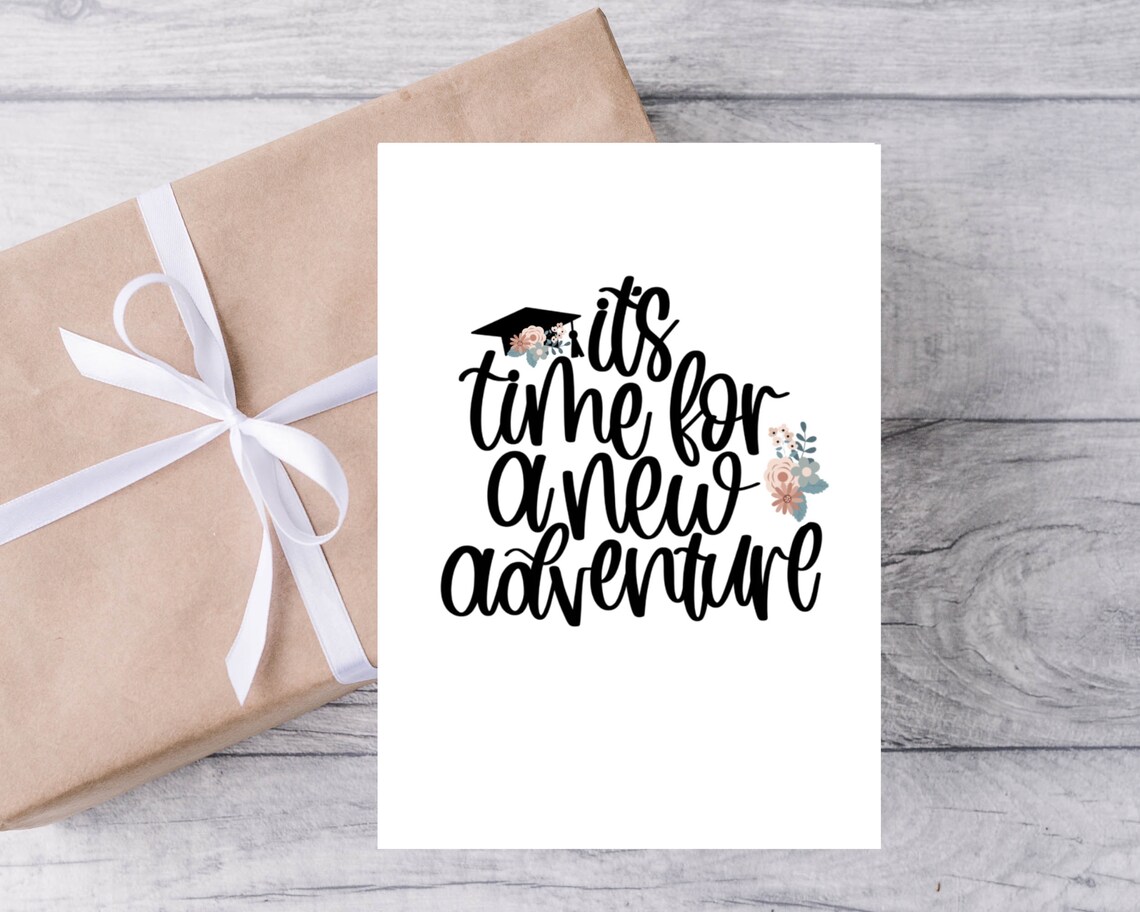 Girl Graduation Card Adventure Graduation Card High School | Etsy