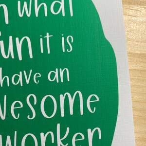 Work Christmas Cards, Fun Coworker Christmas, Work Friend Gift, Secret ...