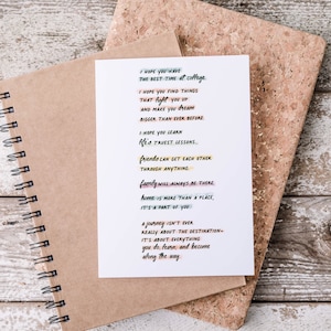 College Student Card, Encouragement Gift for Freshman - Etsy