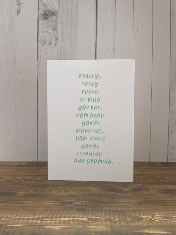 College Student Proud of You Card College Care Package Card | Etsy