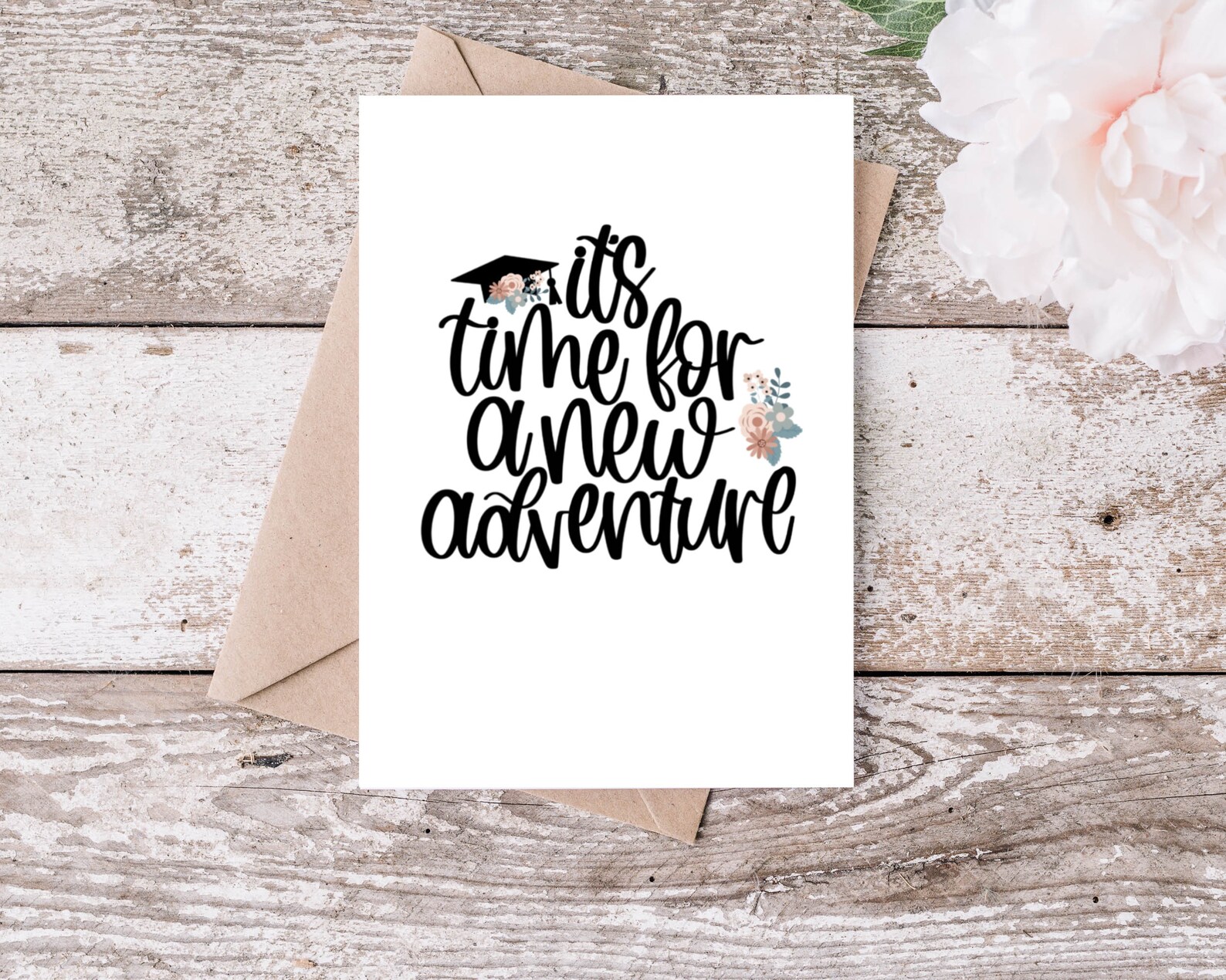 Girl Graduation Card Adventure Graduation Card High School | Etsy