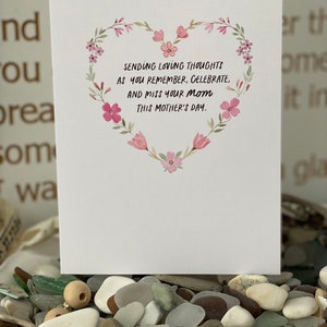 Sympathy Card: First Mother's Day Without Mom, Bereavement Gift - Etsy