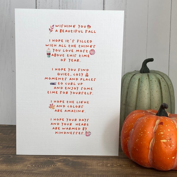 Fall Care Package Printables - Etsy