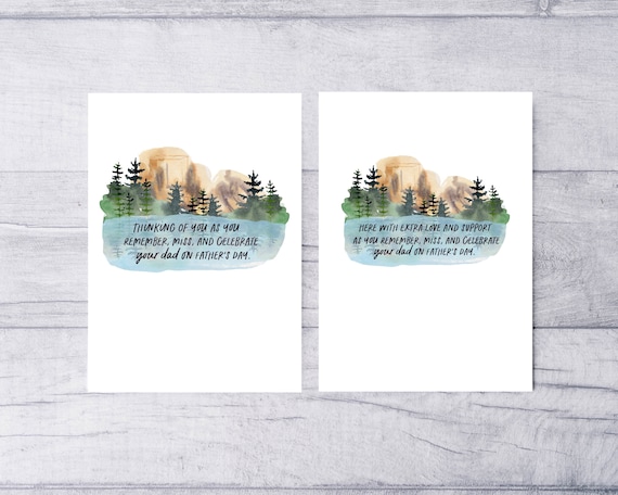 First Fathers Day Without Dad Fathers Day Grief Loss of - Etsy