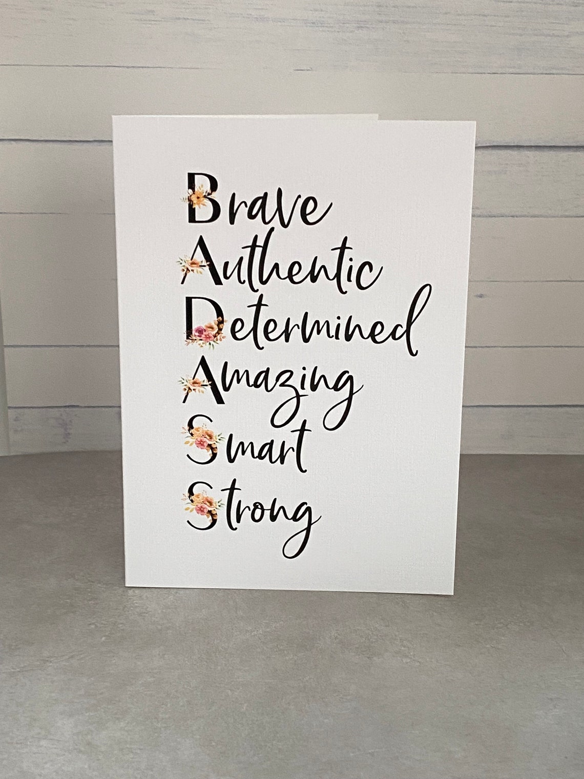 Badass Cards You're a Badass Care Package Badass - Etsy