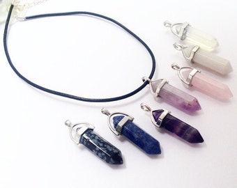 Real Crystal Necklace - Etsy