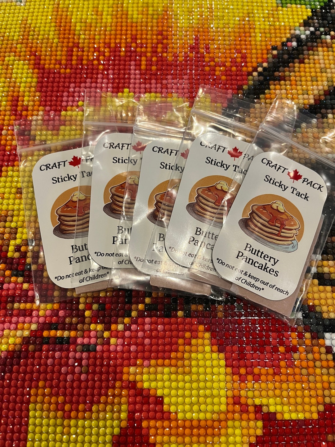 Craftpack Sticky Tack Buttery Pancakes - Diamond Painting Tack - Etsy