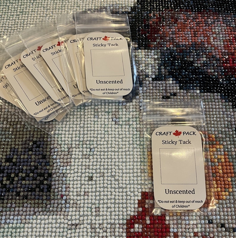 Craftpack Sticky Tack Unscented Diamond Painting Tack - Etsy