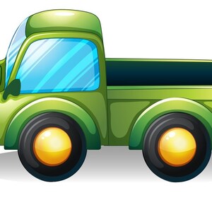 Green Truck - Kids Diamond Painting Kit - Etsy
