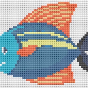 Fish - Kids Diamond Painting Kit - Etsy