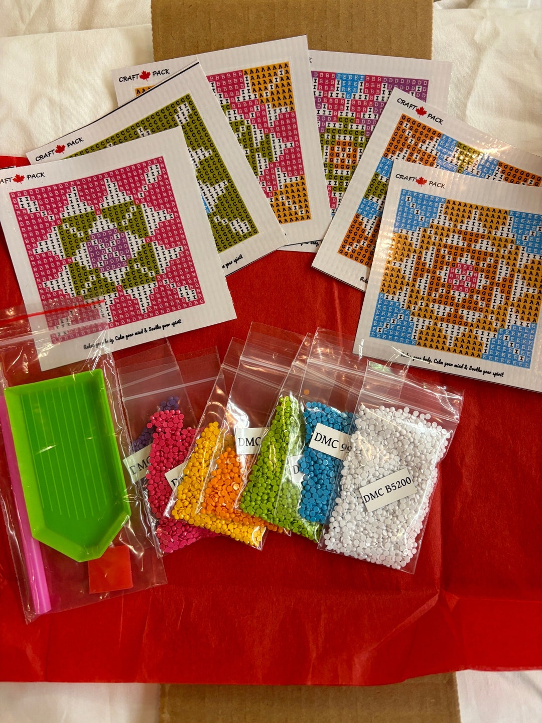 Mini Mosaics - Full Drill Diamond Painting Kit - Etsy
