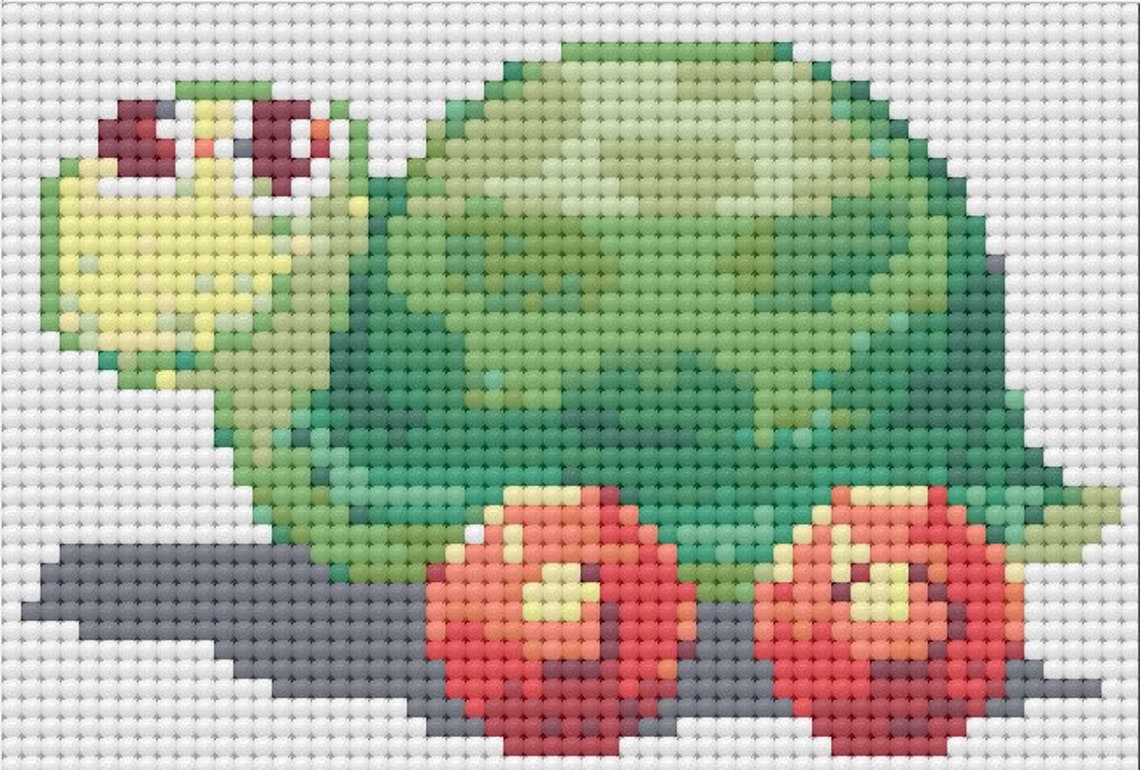Turtle Kids Diamond Painting Kit - Etsy