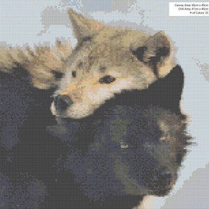 Wolves - Full Drill Diamond Painting Kit - Etsy