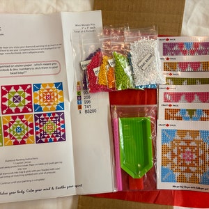 Mini Mosaics - Full Drill Diamond Painting Kit - Etsy