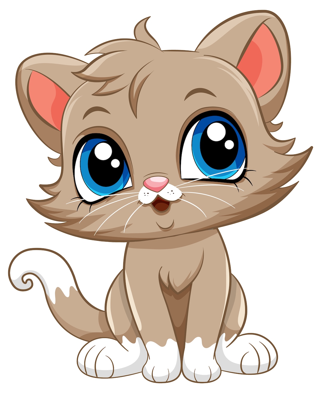Kitten - Kids Diamond Painting Kit - Etsy