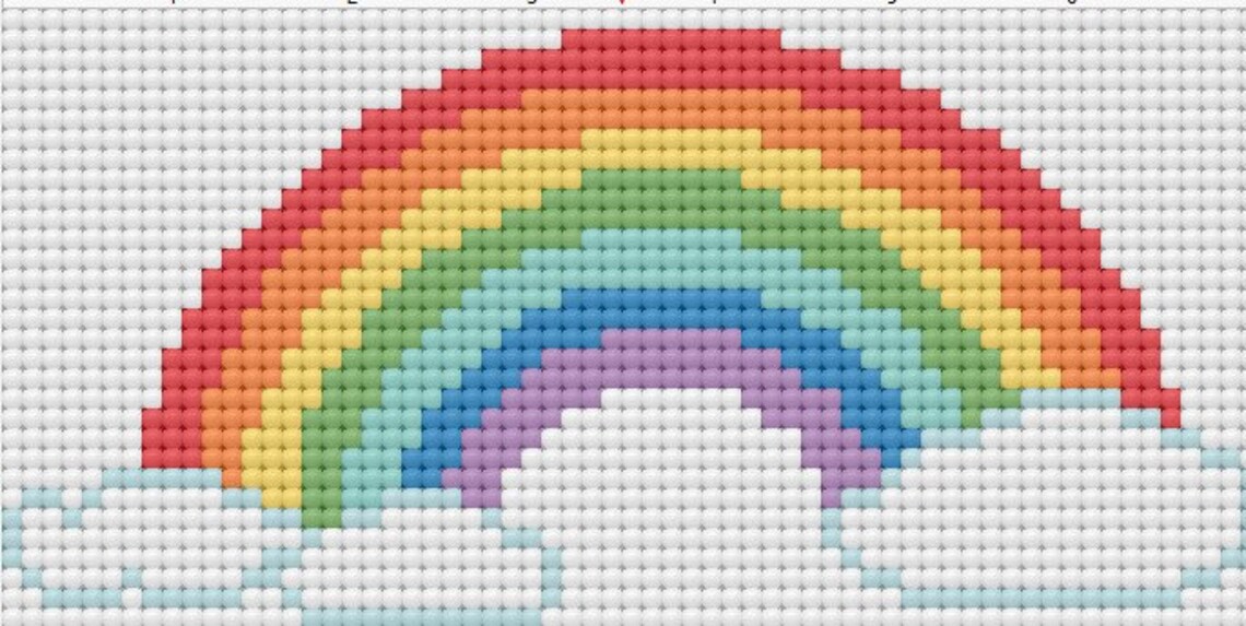 Rainbow Kids Diamond Painting Kit - Etsy