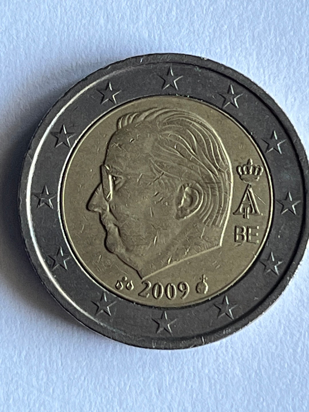 Moneda de 2 Euros BÉLGICA 2009 Rey Alberto II/ Moneda europea ...