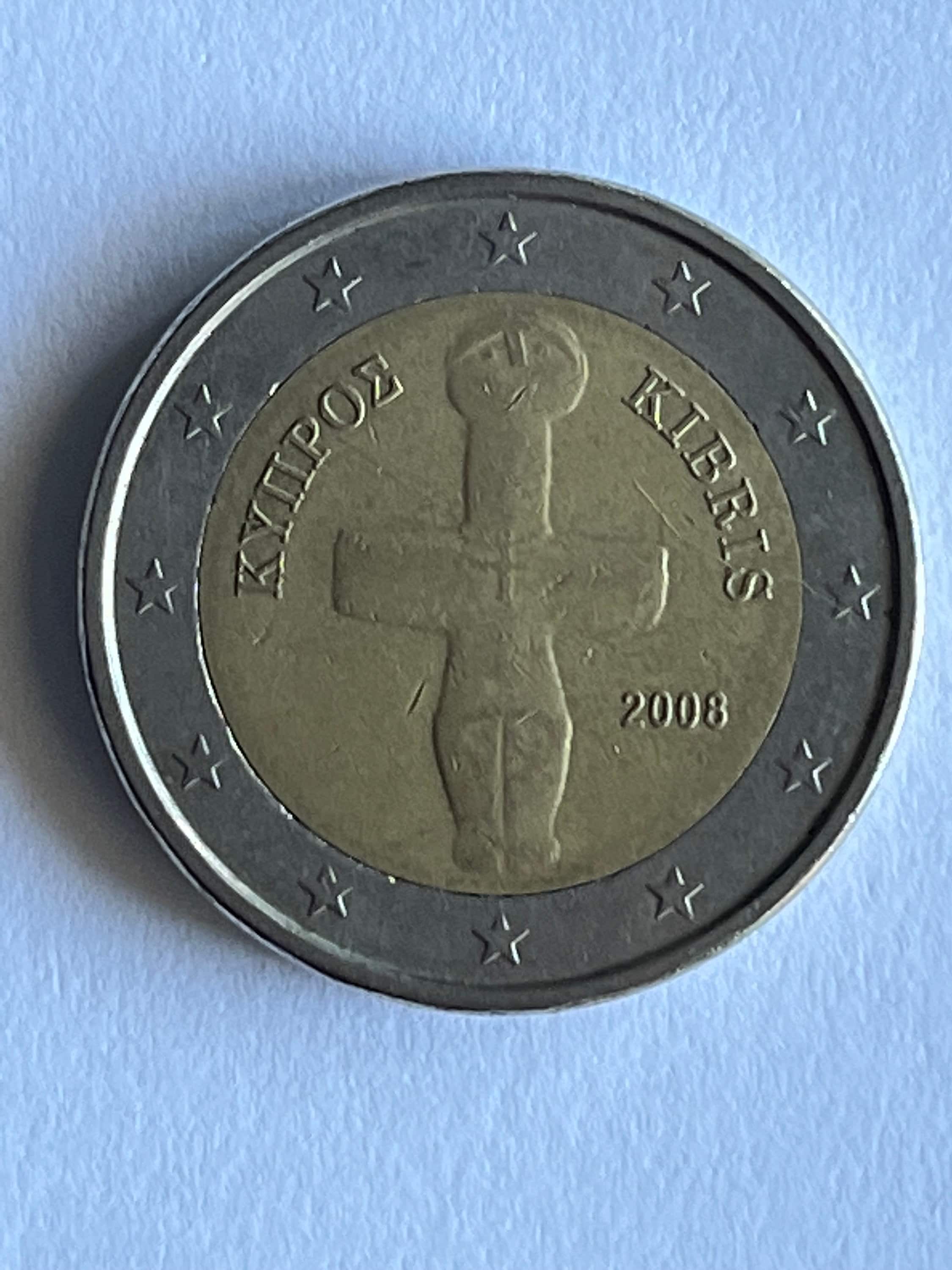 Pièce 2 Euro CHYPRE 2008-ΚΥΠΡΟΣ - Kibris -/ Pièce Européenne de ...