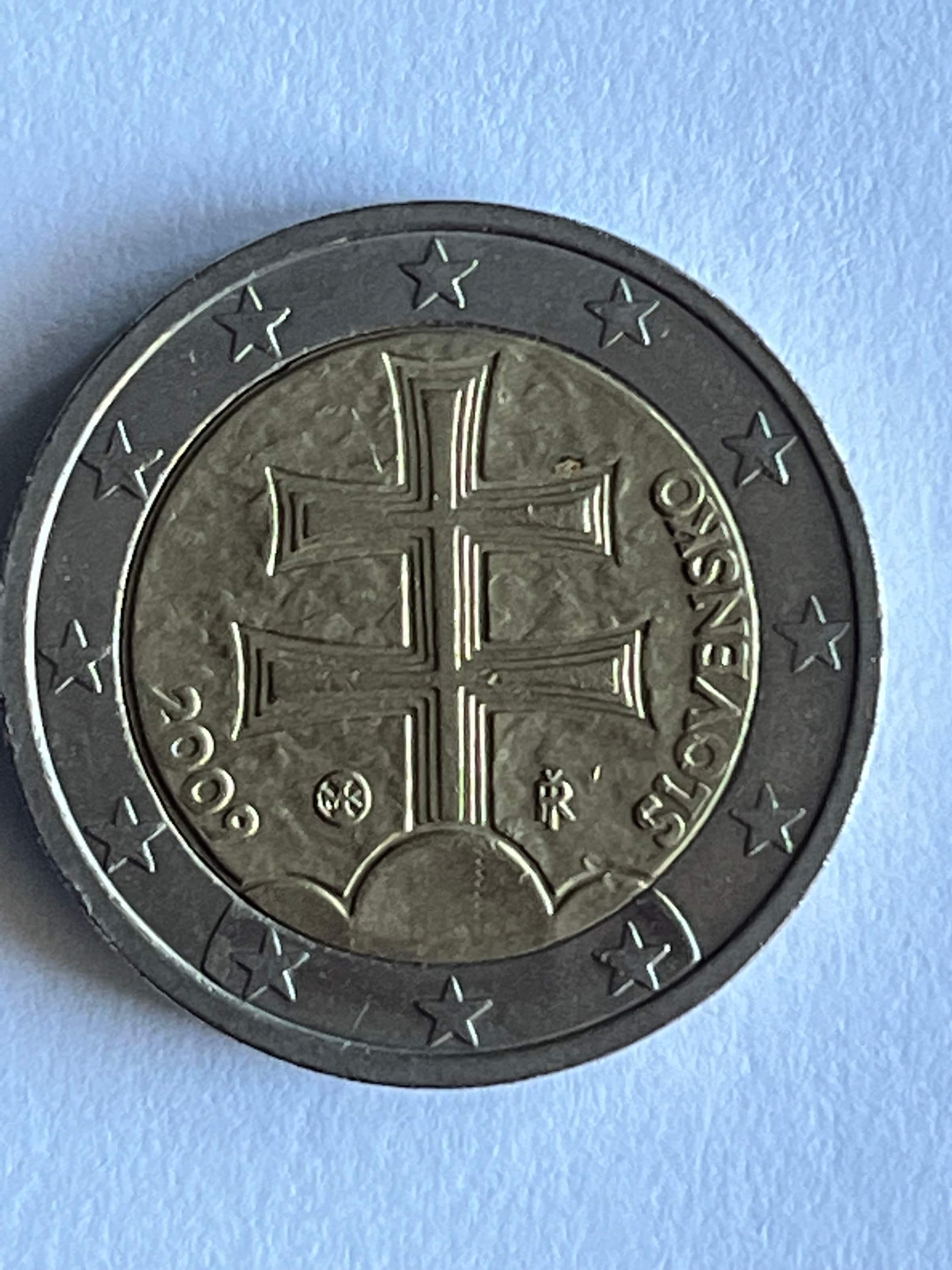 2 Euro Coin SLOVAKIA 2009-SLOVENSKO/ Collectible European Coin ...