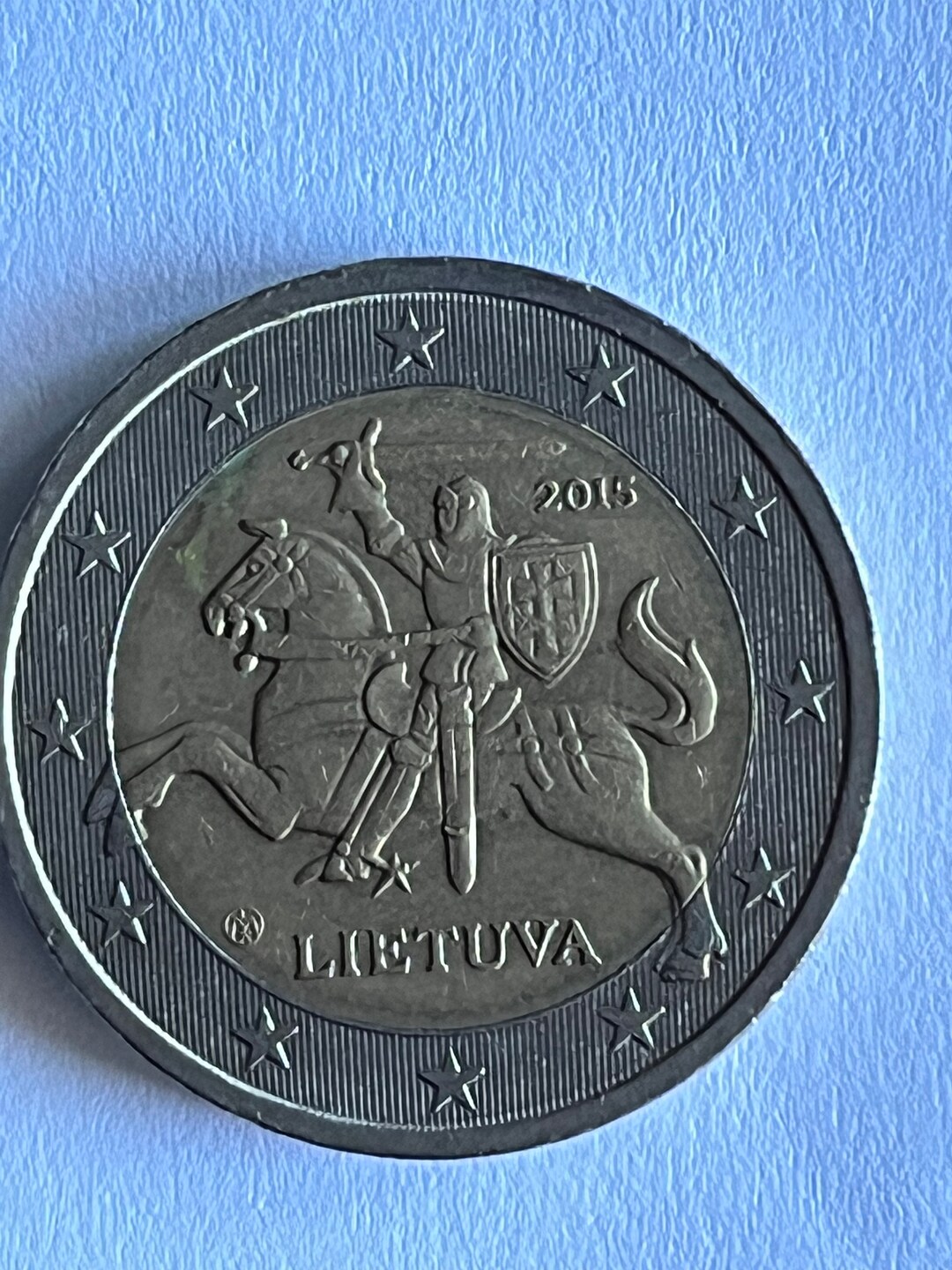 2 Euro Coin LITHUANIA 2015 LIETUVA/ Collectible European Coin ...