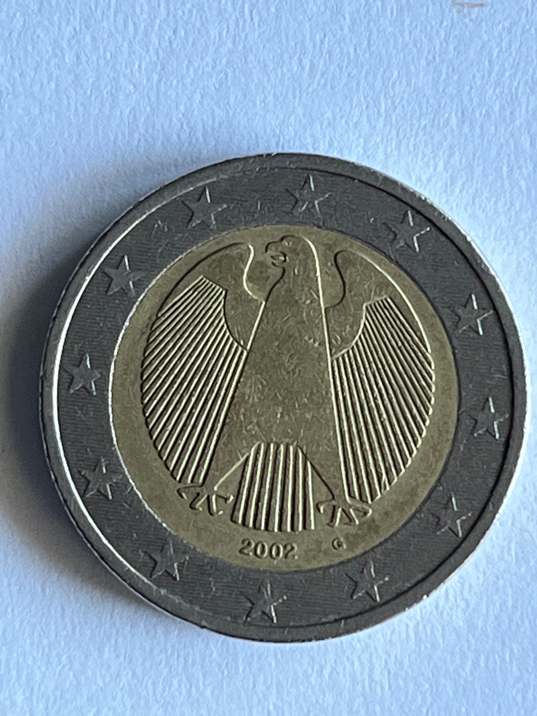 2 Euro Coin GERMANY 2002G/ European Collectible Coin/ GERMANY Coin - Etsy
