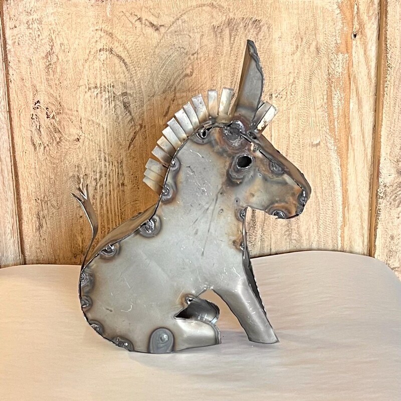 Donkey Yard Art - Etsy