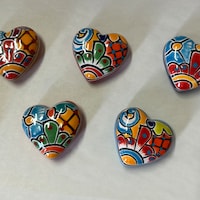 Barro Heart Shaped Wall Decor | Daisy Design | Lead Free - Etsy
