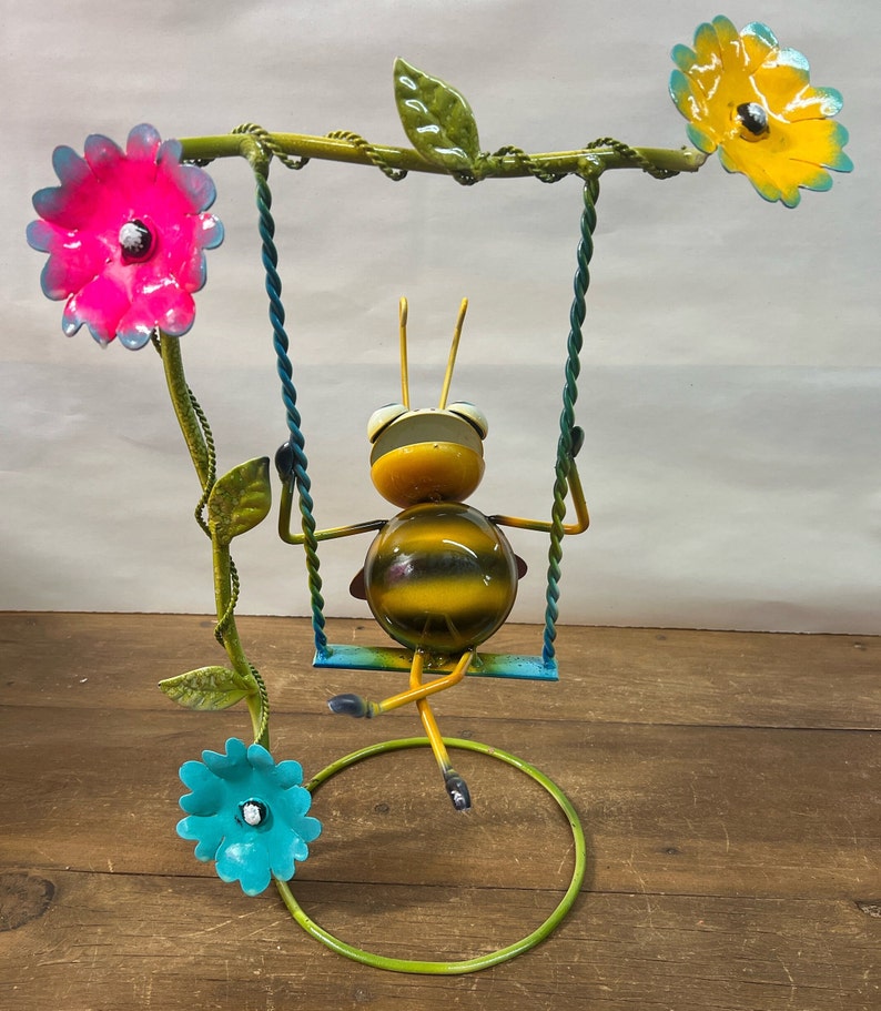 Metal Animal/bugs on Swing - Etsy