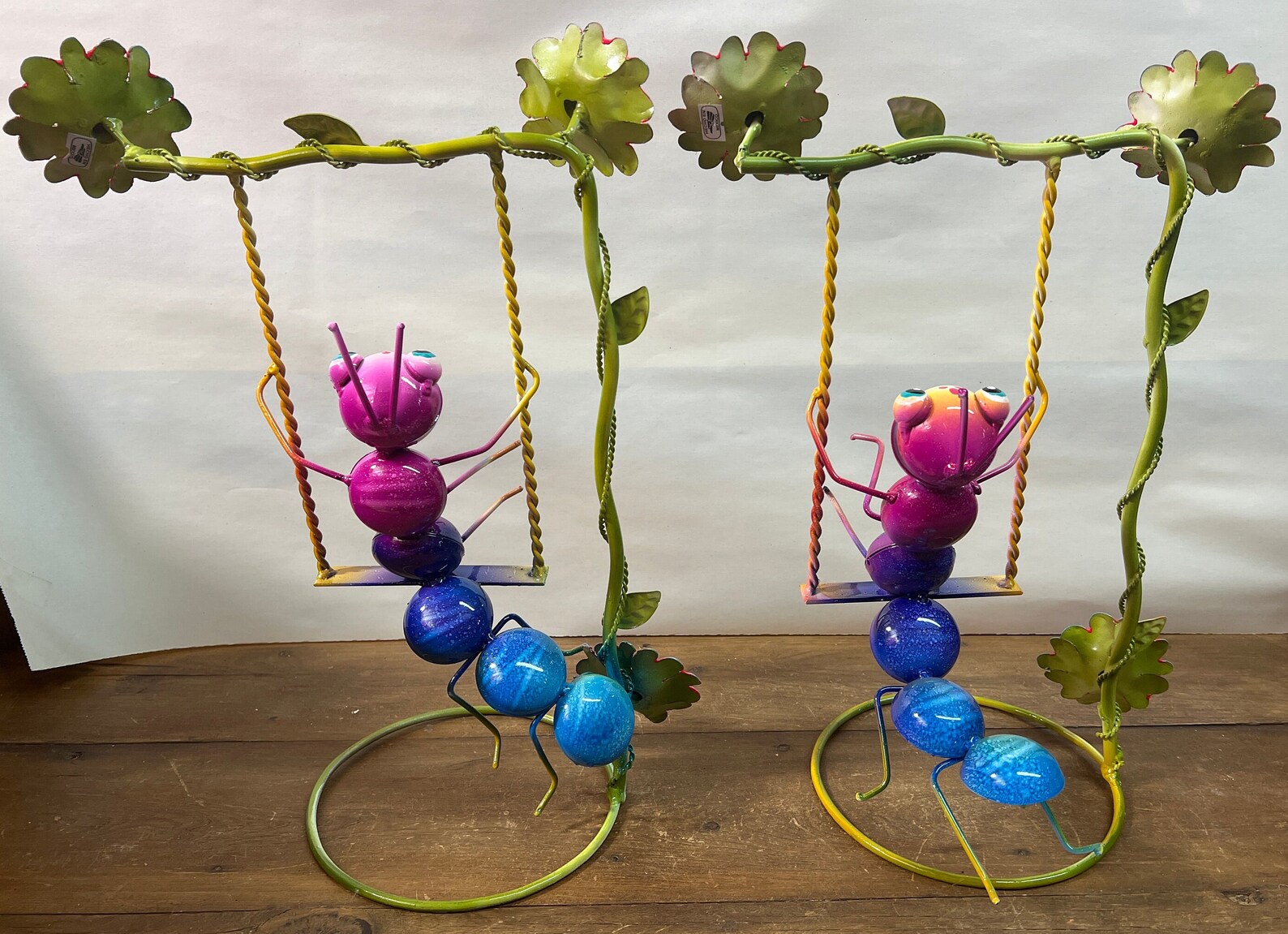 Metal Animal/bugs on Swing - Etsy