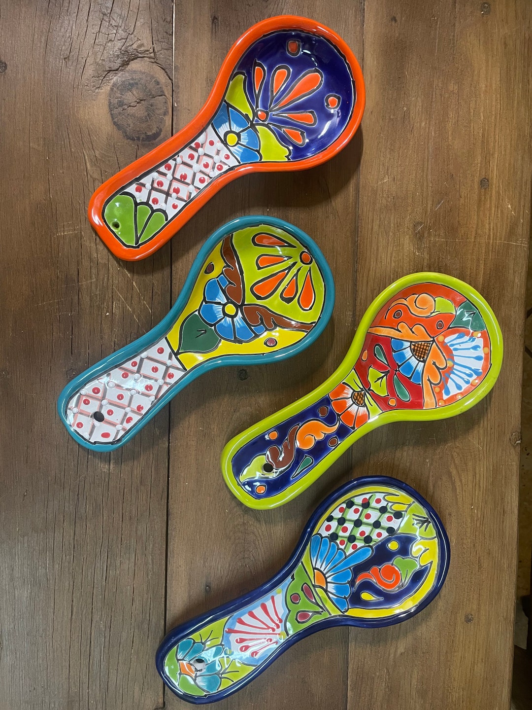 Talavera Spoon Rest - Etsy