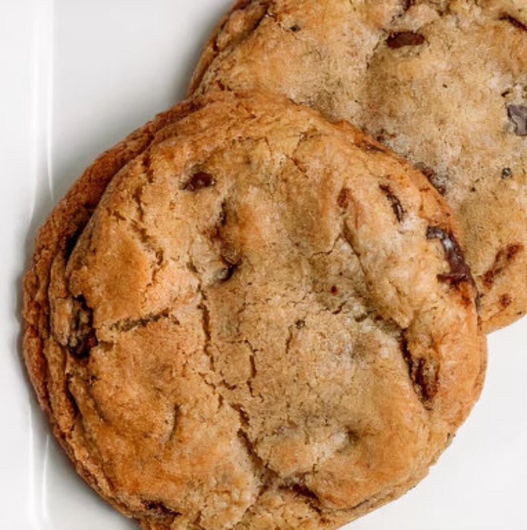 Six Brown Butter Chocolate Chip Cookies - Etsy