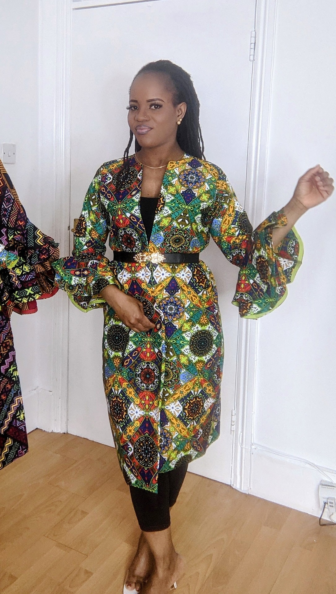 Ewa African Print Kimono, African Print Jacket, African Blazer Jacket ...