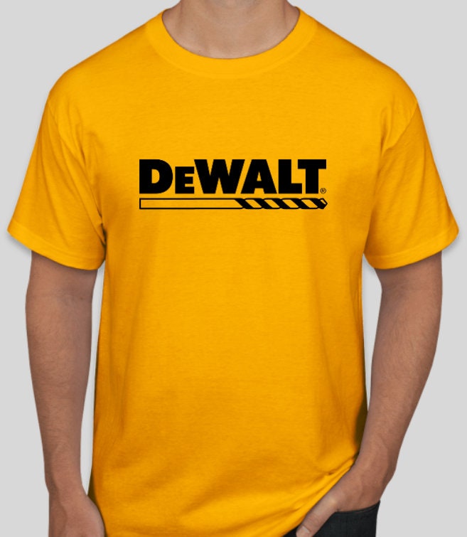 New for 2022 Dewalt Power Tool Design T Shirt Tee Graphic Tee Free ...