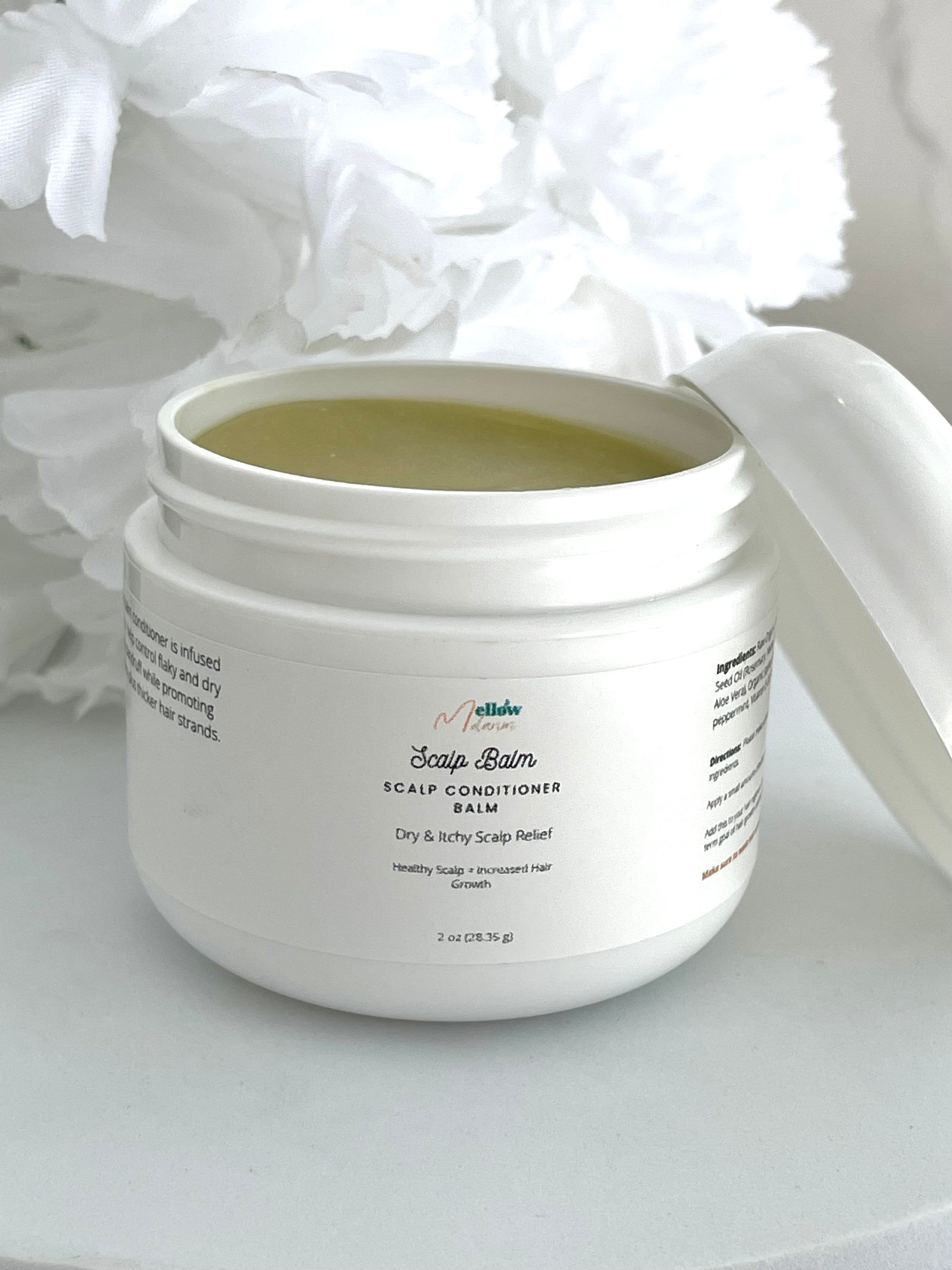 Scalp Conditioner Balm Ayurvedic Herb Infused Sulfur Balm - Etsy